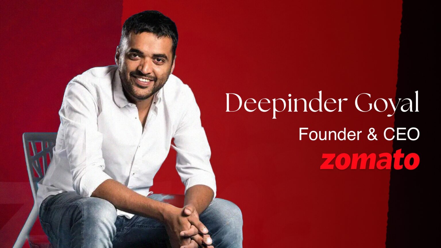 Deepinder Goyal - Founder of Zomato Food Delivery in India